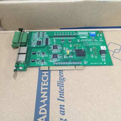 研华PCI-1202U-AE 2端口AMONet RS-485主站卡运动控制20Mbps传输