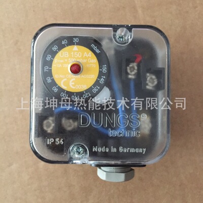 冬斯压力开关UB150A4|DUNGS德国
