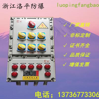 防爆防腐动力配电箱BXMD8050工程塑料照明开关电箱防水防尘控制箱