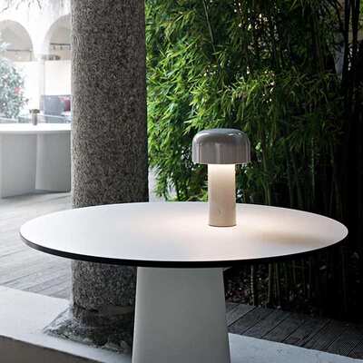 北欧Bellhop小台灯创意餐厅吧台氛围卧室床头书桌LED蘑菇灯