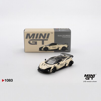 MINIGT1083迈凯伦720S奶白64合金