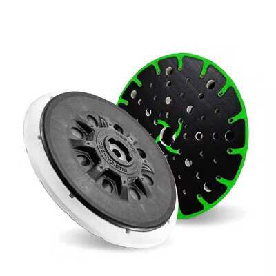 FESTOOL费斯托干磨机磨垫6寸17/48孔干磨头粘盘150mm打磨托盘配件