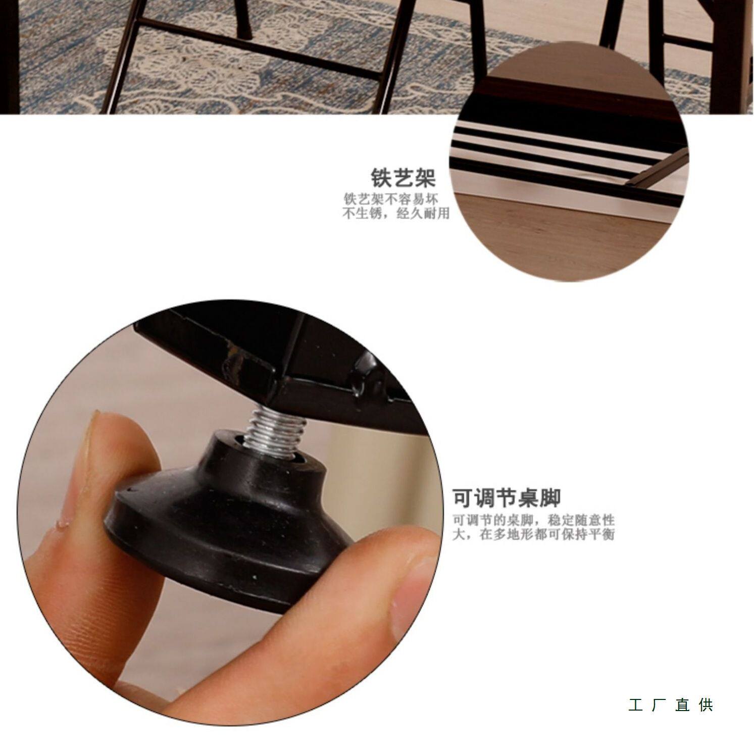 双层简易折叠桌会议桌长桌活动桌电脑桌辅导班课桌椅培训桌椅组合