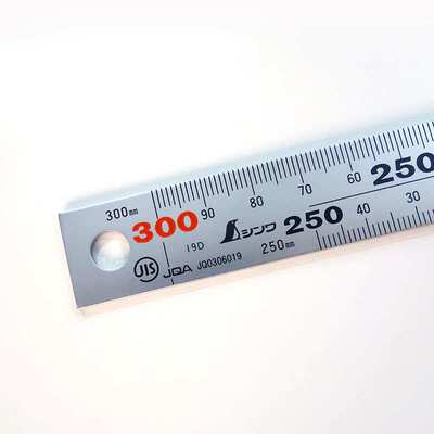 亲和测定企鹅加厚不锈钢90度木工角尺拐尺曲尺高精JIS工业级10405