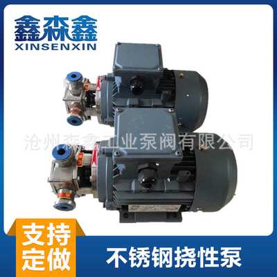 RXB-50系列不锈钢挠性转子泵 电动挠性泵颗粒泵化工污水自吸泵