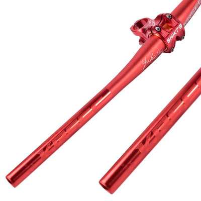 KRSEC山地车超轻车把自行车车把 把横直把铝合金燕把31.8mm*680MM