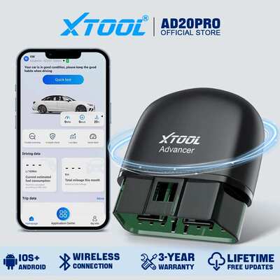 XTOOL AD20PRO  Full System Car Diagnostic Tool  BT Scanner