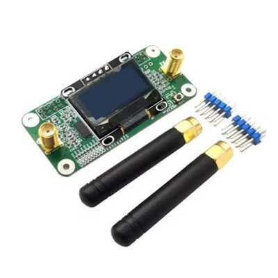 MMDVM HS Dual Duplex Hotspot Board With OLED 2 Antennas Case