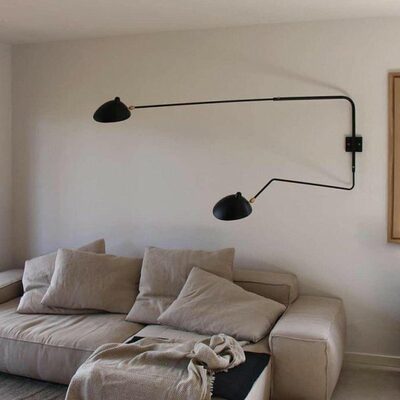 壁灯le金属l uirg北欧头轻奢卧室床极简餐厅灯客厅eSeMo法国 现代