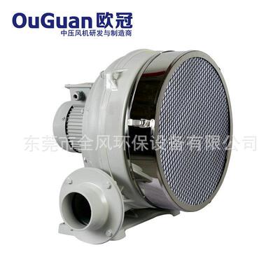 欧冠中压HTB100-1020.75KW透浦多段式鼓风机