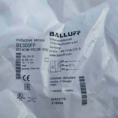 BALLUFF巴鲁夫接近开关BES-M8-M18-M30-M12M BES0060 BES0062