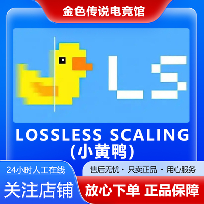Steam正版 小黄鸭Lossless Scaling 国区好友礼物激活cdk