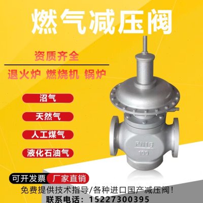 燃气减压阀天然气调压器RTZ-K/A窑炉锅炉大口径DN100DN150DN200