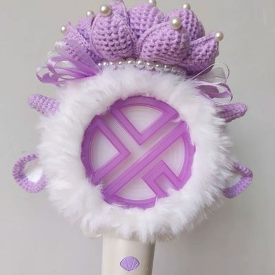 张艺兴小羊蹄头套莲花毛线钩织diy材料包手工自制周边应援礼物