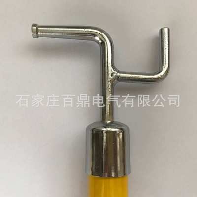 35kv3节5米万字头拉杆异型头拉杆拉闸杆令克棒挑头式操作杆