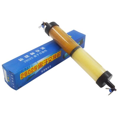 离子交换柱J26025阴阳离子互换树脂水软化净化装置物理教学仪器材