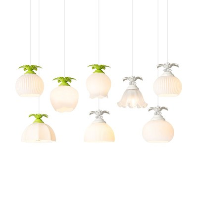 新款奶油风法式卧室床头吊灯入户走廊过道玄关阳台单个吊线小吊灯