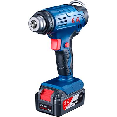 20V无刷热风枪锂电热风机DCQB550便携式无线塑料焊枪加热烤枪