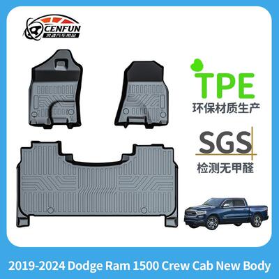 适用于2019-2024DodgeRam1500CrewCabNewBody全天候脚垫