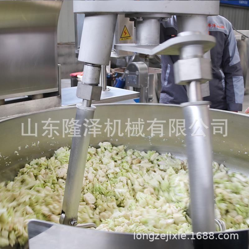 隆泽全自动行星搅拌炒菜机商用快餐炒菜机自动炒菜机器人