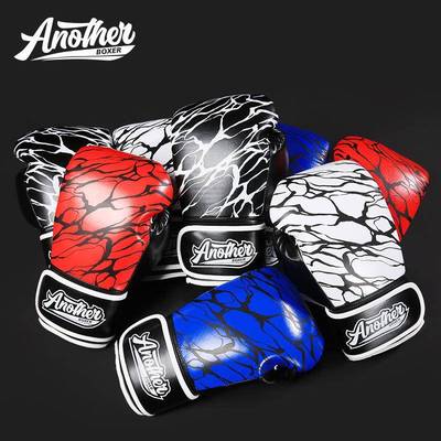 AN新品拳套16oz特大拳击手套多层复合内胆拳套进阶版比赛搏击手套