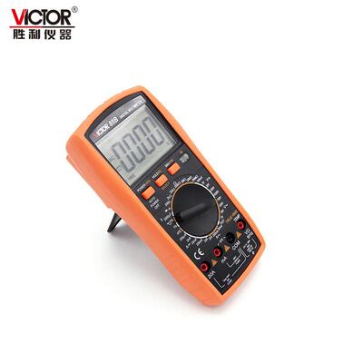 VICTOR胜利VC88B高精度万用表测火线判断真有效值 防烧数字万用表