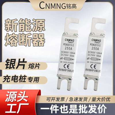 AC800V/DC750V充电桩熔断器RSM2010-S新能源充电桩熔断器100/50KA