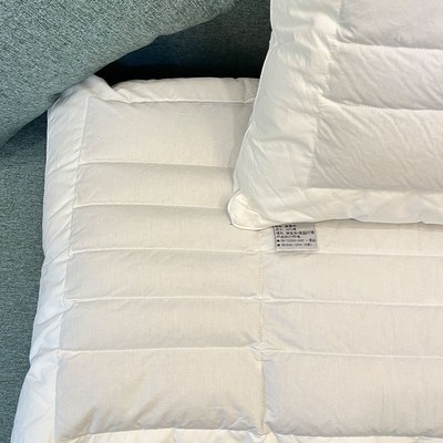 江苏自然风酒店同款枕头荞麦羽丝枕芯软硬双面护颈椎不塌陷助睡眠