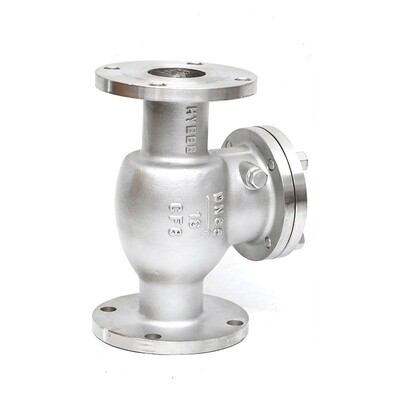 304不锈钢法兰旋启式止回阀H44W-PN25 PN40高压法兰止回阀DN50 80