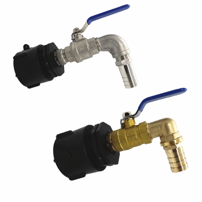 油桶加油机配件吨桶配件吨桶接头串联吨桶弯头不S锈钢三通6分1寸