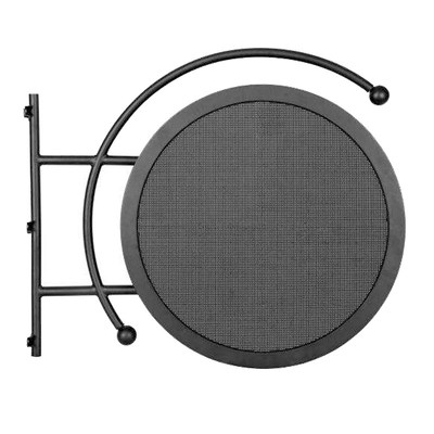 LED显示屏双面圆盘屏篮球圆形屏广告店招牌全彩电子屏logo屏定制