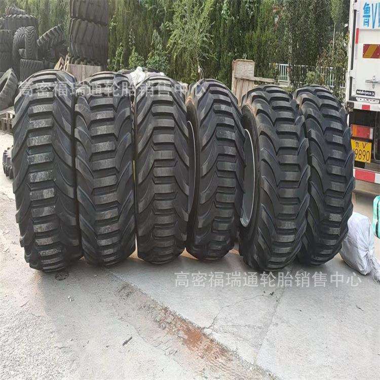 运粮机悬浮宽基载重轮胎800/45-26.5农业拖斗车斜交充气真空轮胎