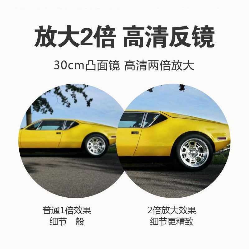 车底检查镜带灯汽察底盘观车镜修理探测探视反光镜万向伸缩检测镜