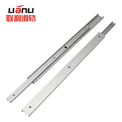 SAR220二节IDA51铝合金导轨IDA61三节双层线性滑S轨SAR3微型滑轨