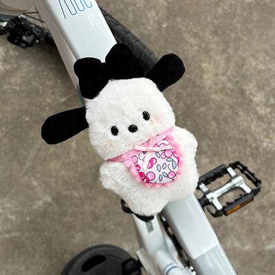 可爱自装车饰电行动车挂件配件公路平衡车玩偶qt-24022掌门狗车公