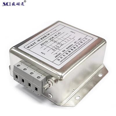 XD1D-60A-R(4）三相四线440VAC60A电源滤波器