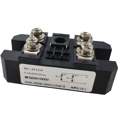 单相半流整流桥30A  可控硅二极管整控模块MFQ3011600V MFQ30-A6