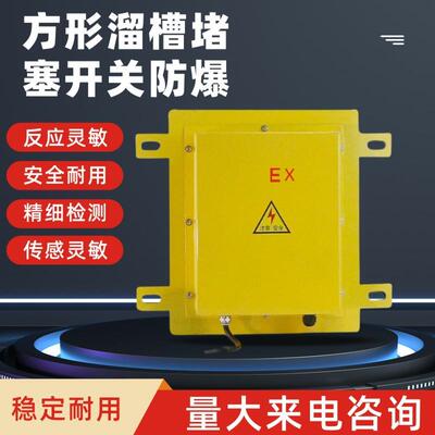 适用LDM-Y防爆方形溜槽堵塞检测器LDM-G 堵煤堵料开关DS-I2FII KB