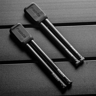 awada户外露营折叠3餐具伸缩便携轻量黑化筷子