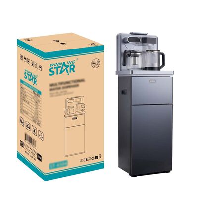 winningstar家用英欧规煮茶烧水双玻璃壶自动恒温双频立式茶吧机