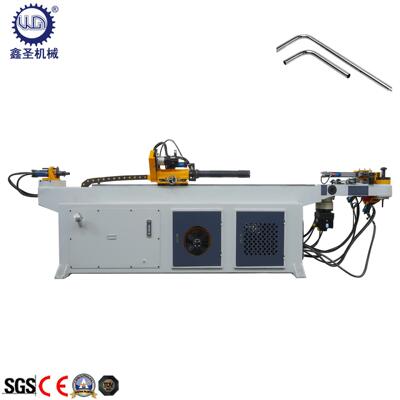 全自动CNC数控弯管机3层模液压弯管机15寸触摸屏导图纸功能