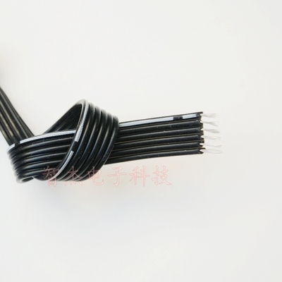 硅胶2P3P4P5P6P10P14P排线20 22 24 2628 30AWG特软多股耐高温线