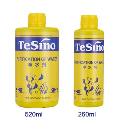 TeSio缸德中鱼缸净水剂清澈水质澄清剂鱼n浑浊净化水质水族箱杀菌