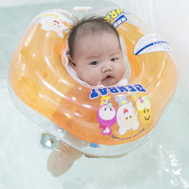 厂家儿童充气游泳圈婴儿水上趴圈pvc腋下圈0-4岁家用救生圈