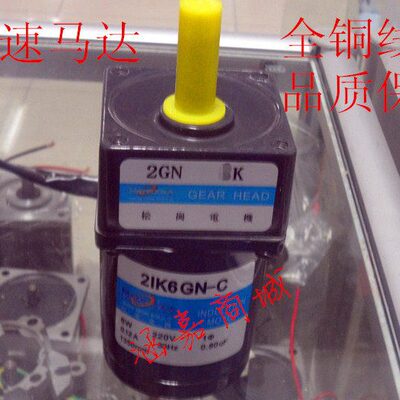 6W 电机 减速电机220v  微型电机2IK6GN/21K6GN-C/2GN20K定速马达