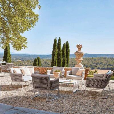 外藤户编闲沙发藤8628椅合组休别墅客厅阳光房样板房室外庭院露台