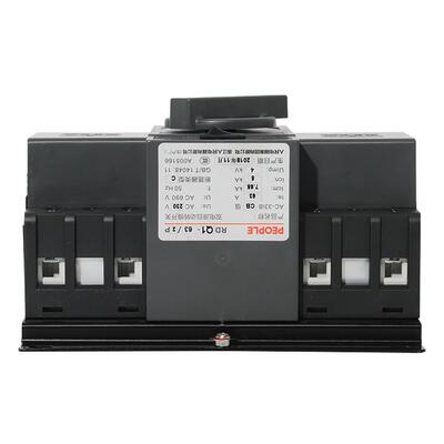 中国集团双源自动转换开41460关迷你P型RD电Q122P34P10A5A40A6