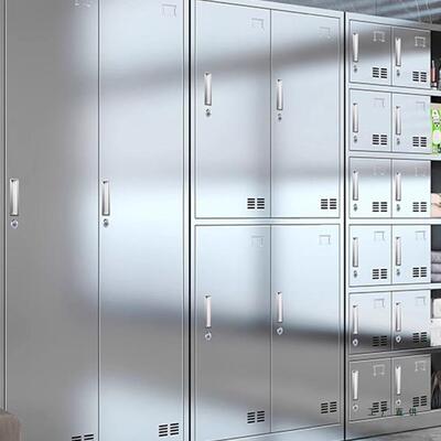 39850不锈钢员工多门储更柜储物衣柜柜子物柜子工厂员工柜餐盘衣4