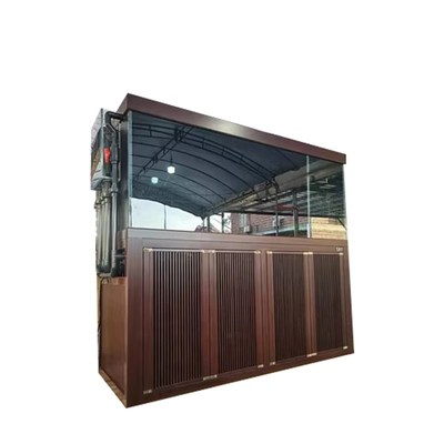 恋石坊高端背包式龙鱼缸至纯超白静音大底滤反冲洗强排困水仓包邮