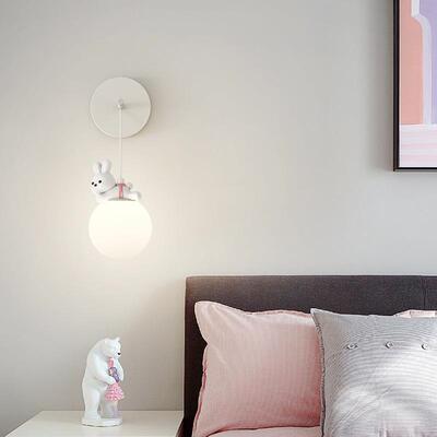 床头吊灯代18502简约女孩儿童房阳卧室过道现台吊男线灯餐厅主卧